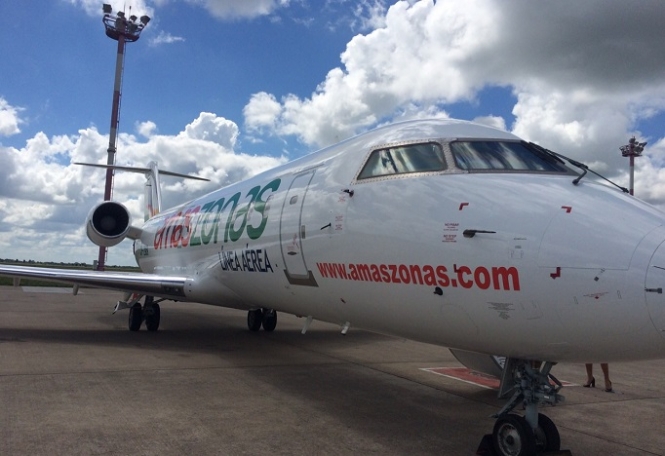 Amaszonas incorpora nueva aeronave para fortalecer su flota - ANF ...