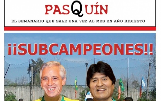 Se agota en pocos días la edición del Pasquín, un mensuario satírico ...